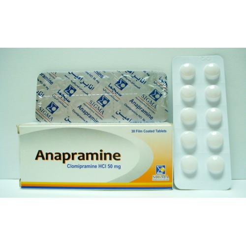 Anapramine 50mg Tablets - Rosheta