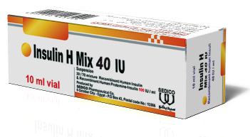 Insulin H Mix 30% Ampoules - Rosheta