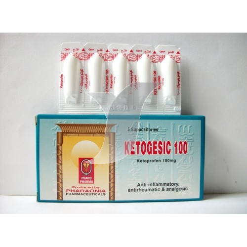 Ketogesic SR 100mg Supp - Rosheta