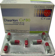 Disartan Co 80mg Tablets - Rosheta