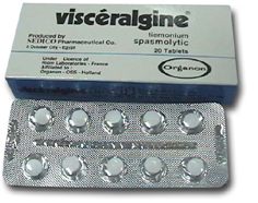 Visceralgine 50mg Tablets - Rosheta
