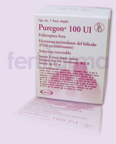 Puregon 100i Ampoules - Rosheta