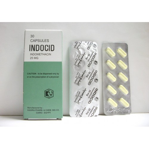 Indocid 25mg Capsule - Rosheta