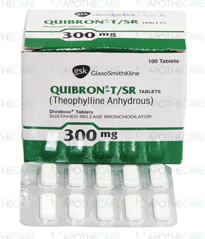 Quibron-T SR 300mg Tablets - Rosheta Egypt