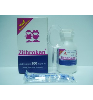 Zithrokan 200mg Syrup - Rosheta