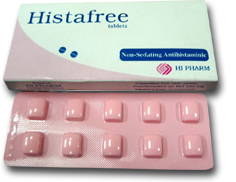 Histafree 120mg Tablets - Rosheta