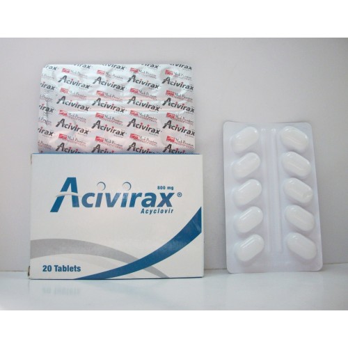 Acivirax 800mg Tablets - Rosheta
