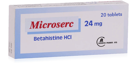 Microserc 24mg Tablets - Rosheta