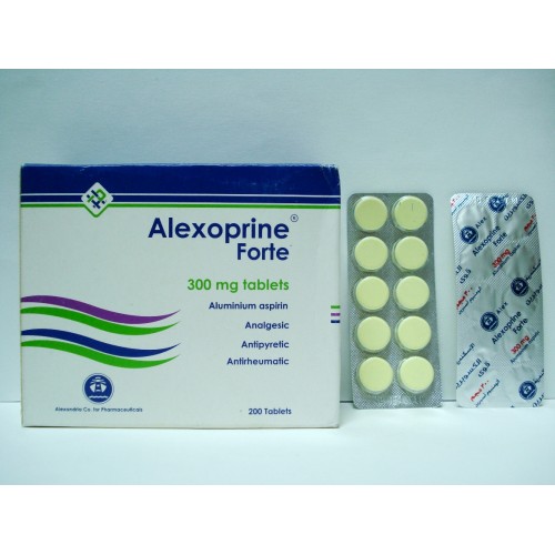 Alexoprine Forte 300mg Tablets - Rosheta