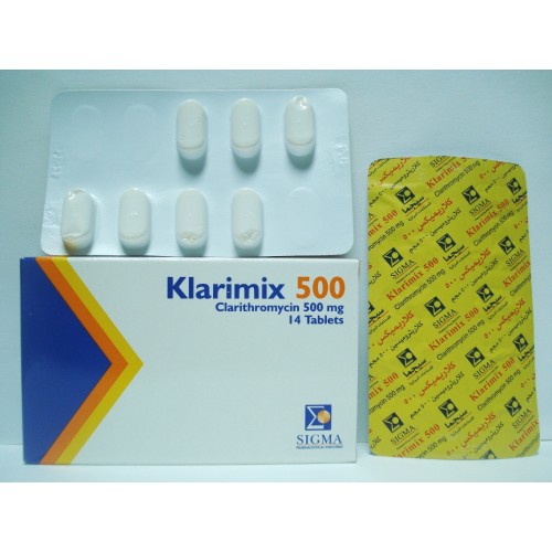 Klarimix 500mg Tablets - Rosheta