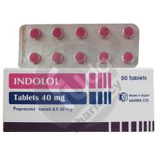 Indolol 40mg Tablets - Rosheta