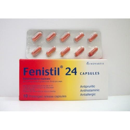 Fenistil-24 Cap. 4mg Capsule - Rosheta