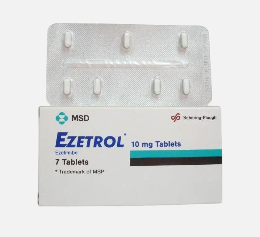 Ezetrol 10mg Tablets - Rosheta