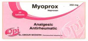 Myoprox 250mg Tablets - Rosheta