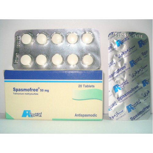 Spasmofree 50mg Tablets - Rosheta