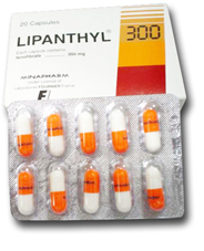Lipanthyl 300mg Capsule - Rosheta