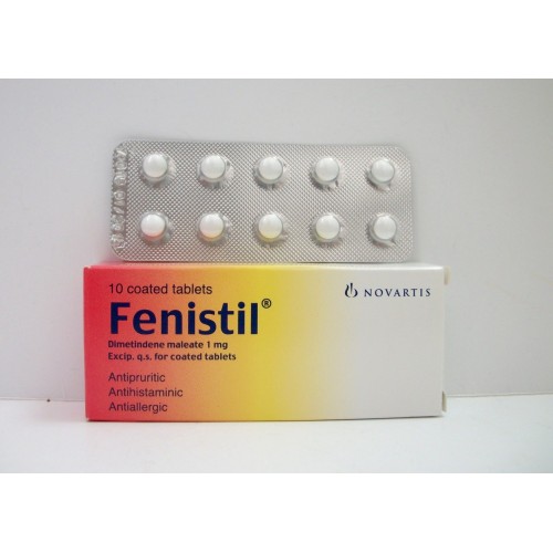 Fenistil 1mg Tablets - Rosheta