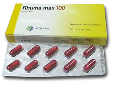 Rhuma max 100mg Capsule - Rosheta