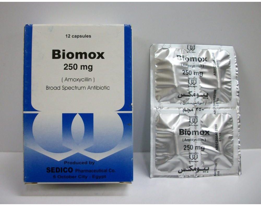 Biomox 250mg Capsule - Rosheta