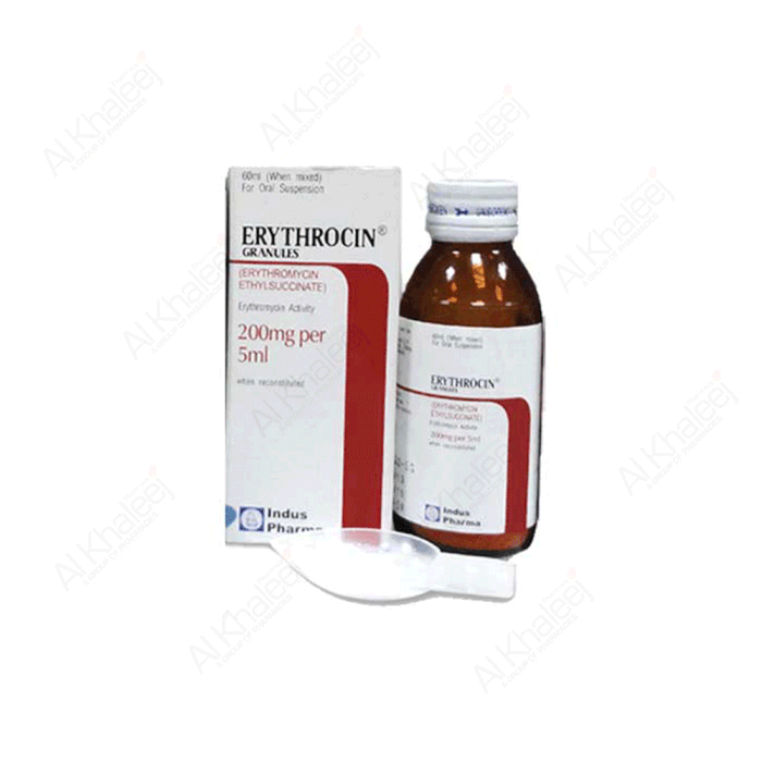 Erythrocin 200mg Syrup - Rosheta Oman