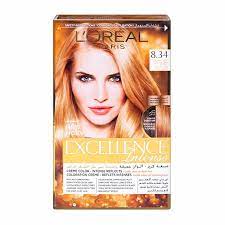 l’oreal paris excellence crème intense hair color 8.34 Cosmotics