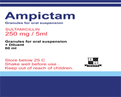 Ampictam 250mg Syrup - Rosheta