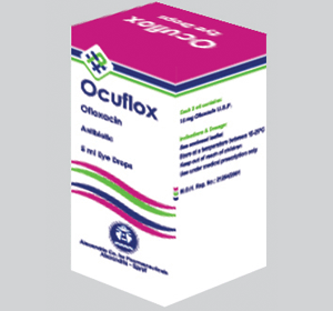 Ocuflox 0.3% Eye Drops - Rosheta