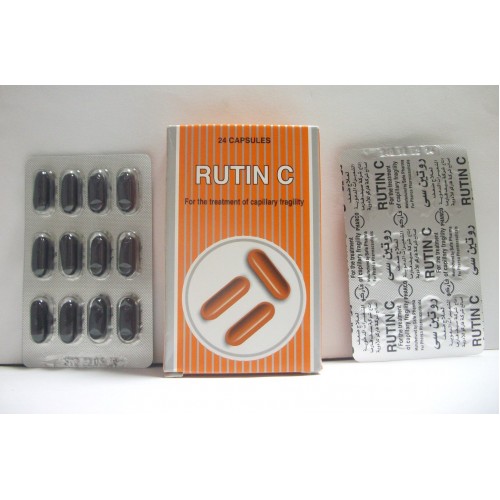 Rutin C 50mg Capsule - Rosheta