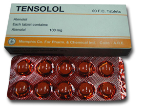Tensolol 100mg Tablets - Rosheta