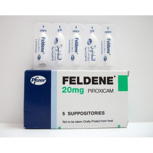 Feldene 20mg Supp - Rosheta