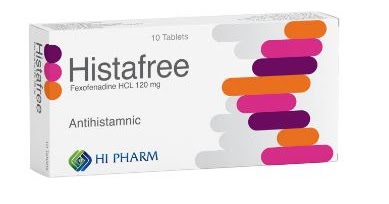 Histafree 120mg Tablets - Rosheta