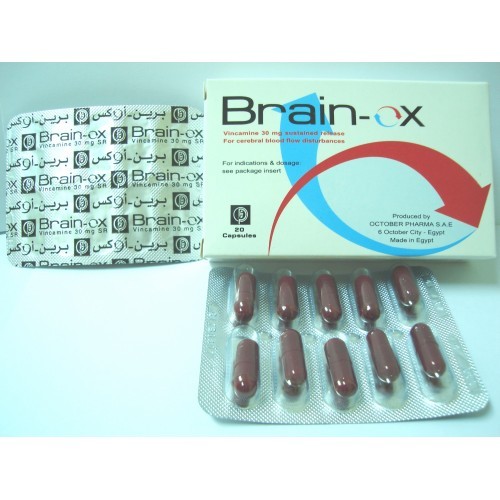 Brain-OX 30mg Capsule - Rosheta