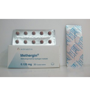 Methergin 0.125mg Tablets - Rosheta