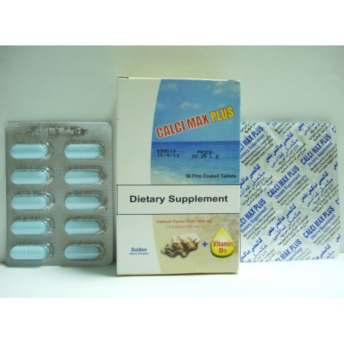 Calci-max 600 plus 310mcg Tablets - Rosheta