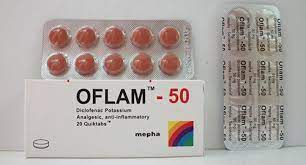 Oflam 50mg Tablets - Rosheta