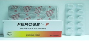 Ferose-F 100mg Tablets - Rosheta