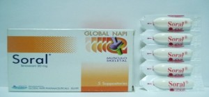 Soral 20mg Supp - Rosheta