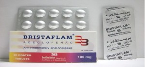 Bristaflam 100mg Tablets - Rosheta