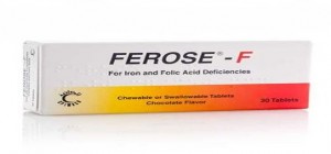 Ferose-F 100mg Tablets - Rosheta