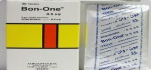 Bon One 0.5mcg Tablets - Rosheta