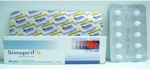 Sinopril 5mg Tablets - Rosheta
