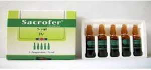 Sacrofer 100mg Ampoules - Rosheta