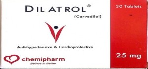 Dilatrol 25mg Tablets - Rosheta