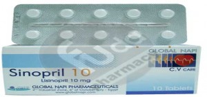 Sinopril 20mg Tablets - Rosheta