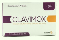 clavimox 1gm Tablets - Rosheta