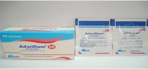 Adwiflam 50mg Sachets - Rosheta