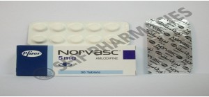 Norvasc 5mg Tablets - Rosheta