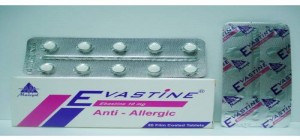 Evastine 10mg Tablets - Rosheta