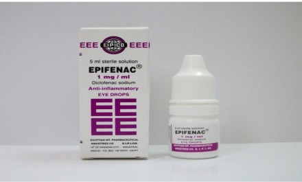 Epifenac eye drops 0.1% Eye Drops - Rosheta