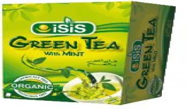 Isis Green tea bags Tea bag - Rosheta